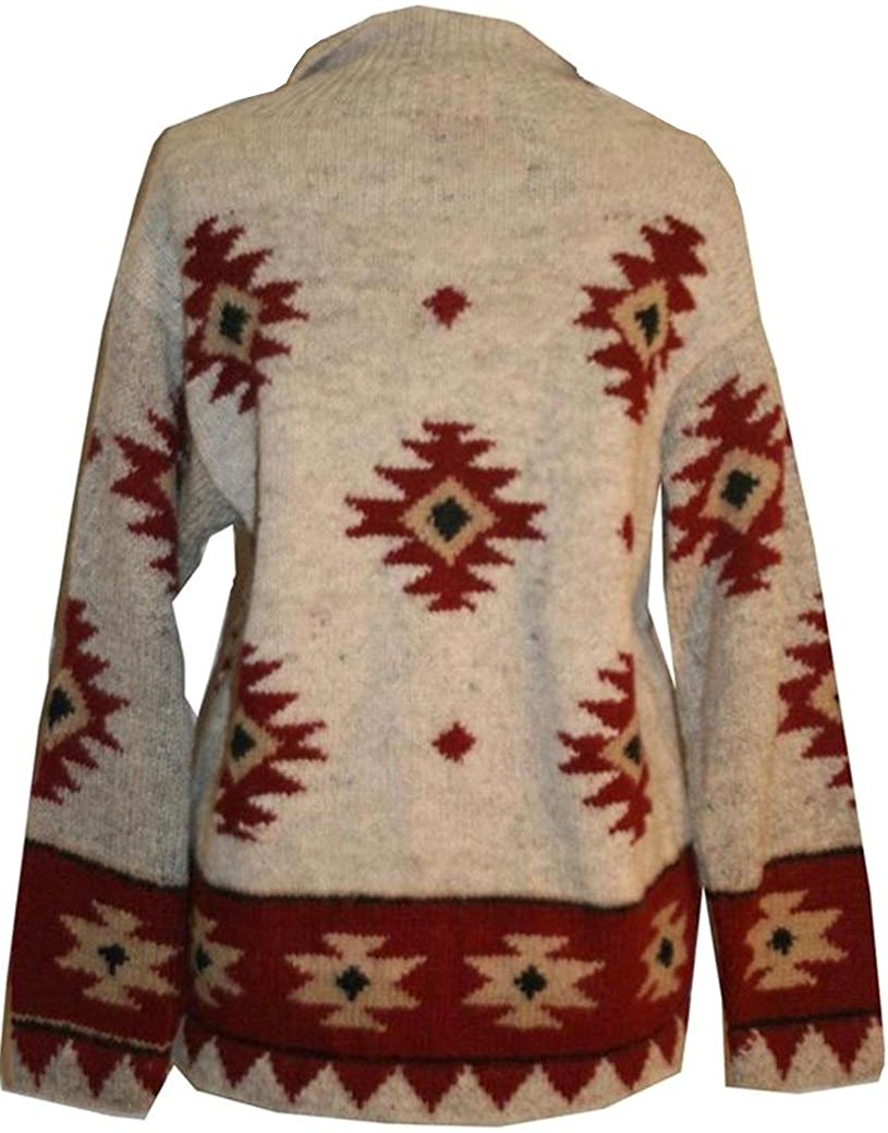 Wool Cardigan Sweater Hand knitted in Nepal – Agan Traders